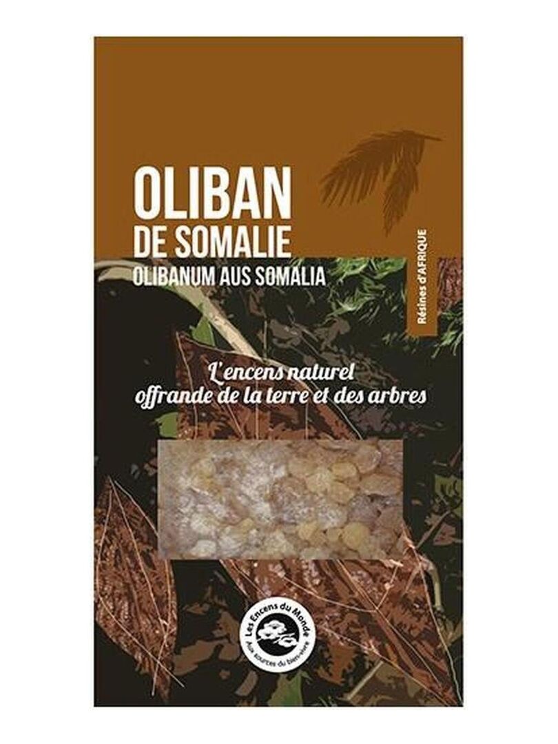 Résine d'Oliban de Somalie à brûler 200 g - Les Encens du Monde ...