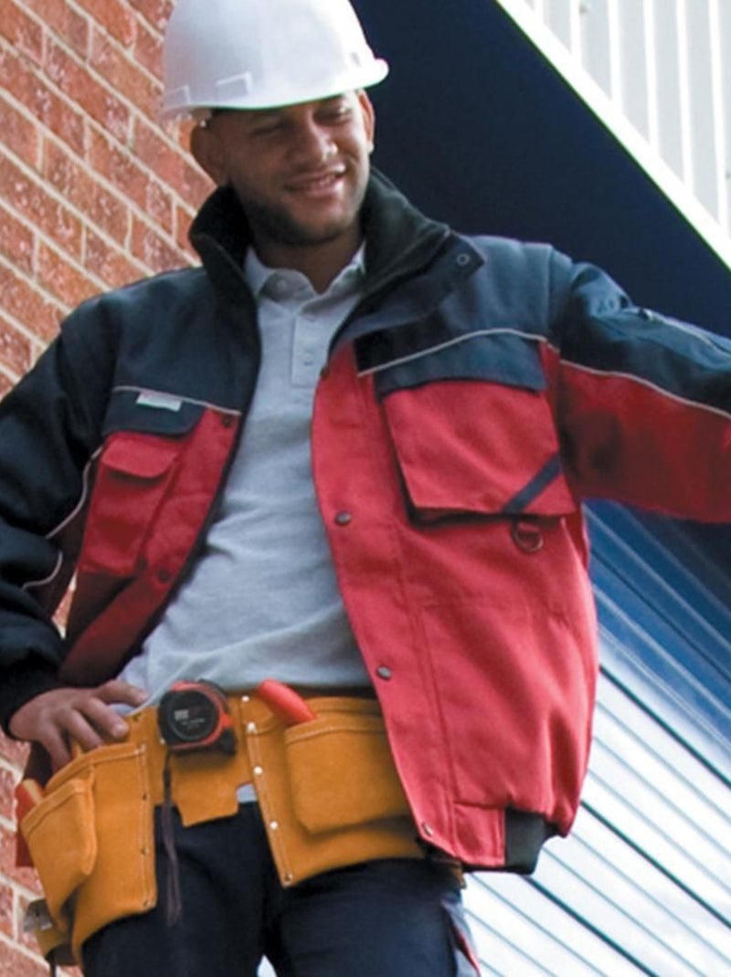 Result Workguard - Veste de travail robuste hydrofuge coupe-vent - Rouge brique - Homme - 61.99 ...