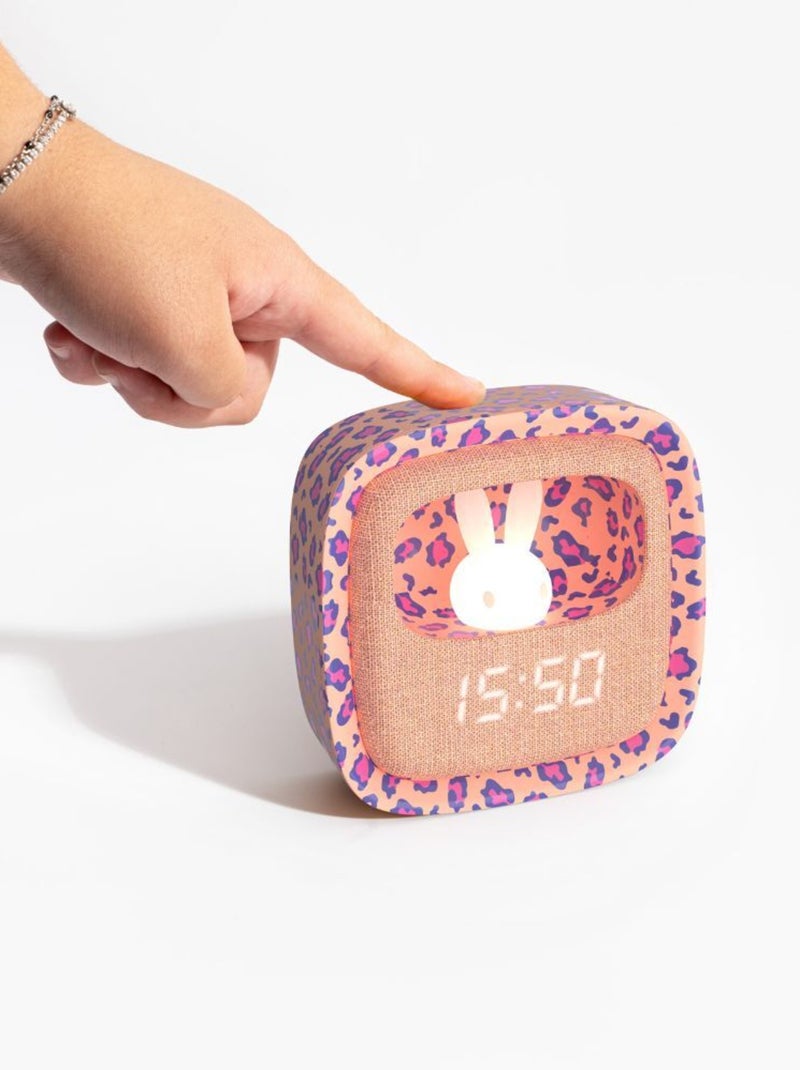Réveil et Veilleuse pour Enfant Billy Clock - Motif Lapin - Face Avant ...