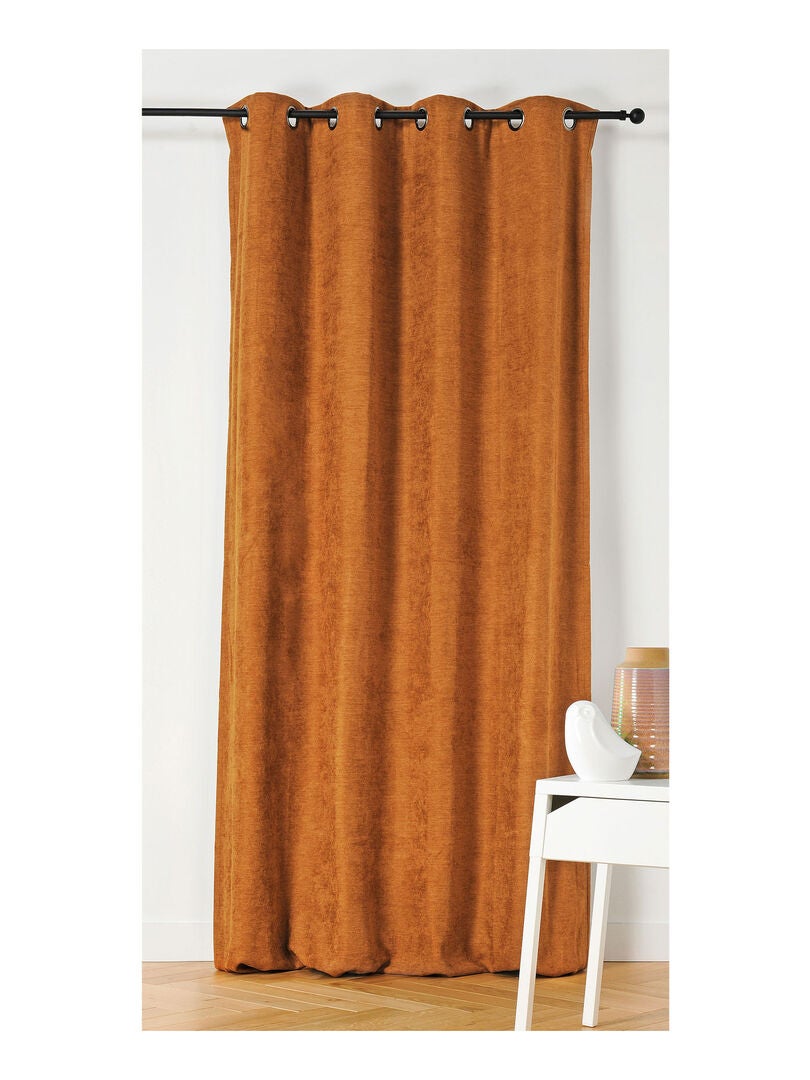 Rideau Alaska isolant et 100 % occultant - Marron tabac - Kiabi - 67.17€