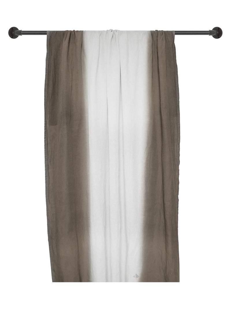 Rideau collection DEEPALI - Marron tabac - Adulte - 76.90€ - Kiabi