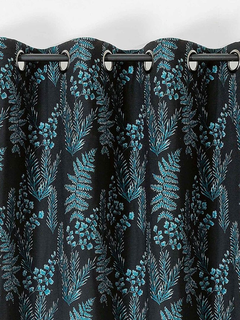 Rideau d'ameublement aux feuillages divers - Bleu - Kiabi - 65.10€ Rideau d'ameublement aux feuillages divers - Bleu - Kiabi - 65.10€