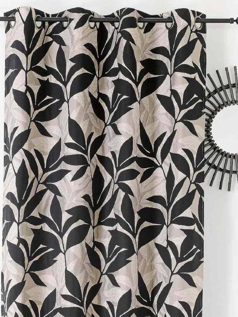 Rideau d'ameublement aux feuillages exotiques - Beige - Kiabi - 65.10€ Rideau d'ameublement aux feuillages exotiques - Beige - Kiabi - 65.10€