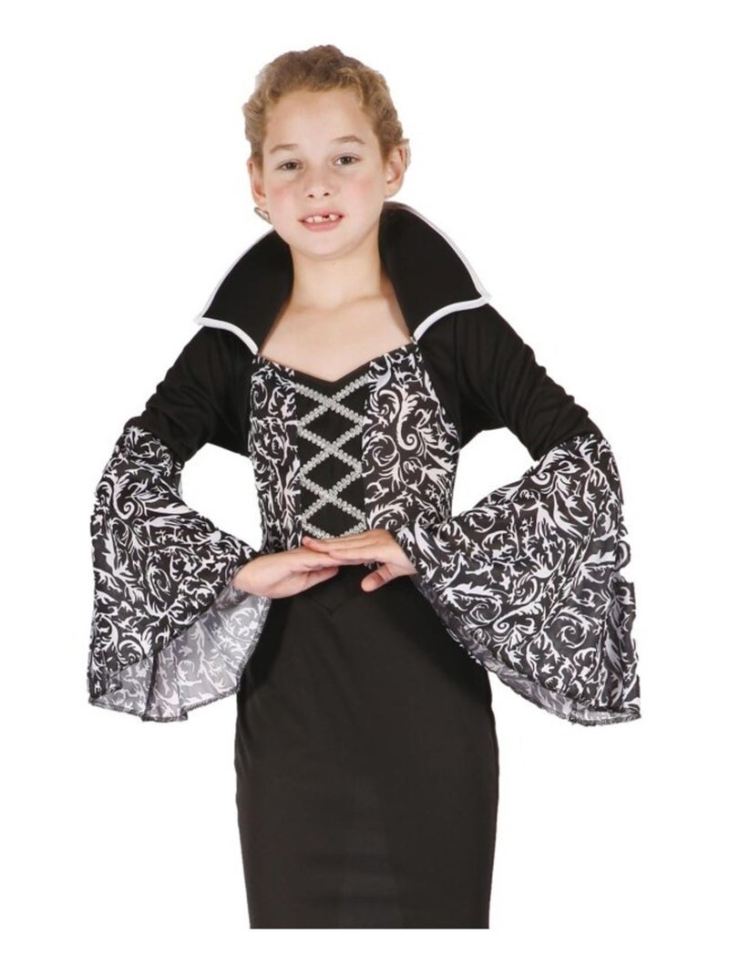 RIRE ET CONFETTI - Déguisement Vampire Morticia Halloween fille enfant ...