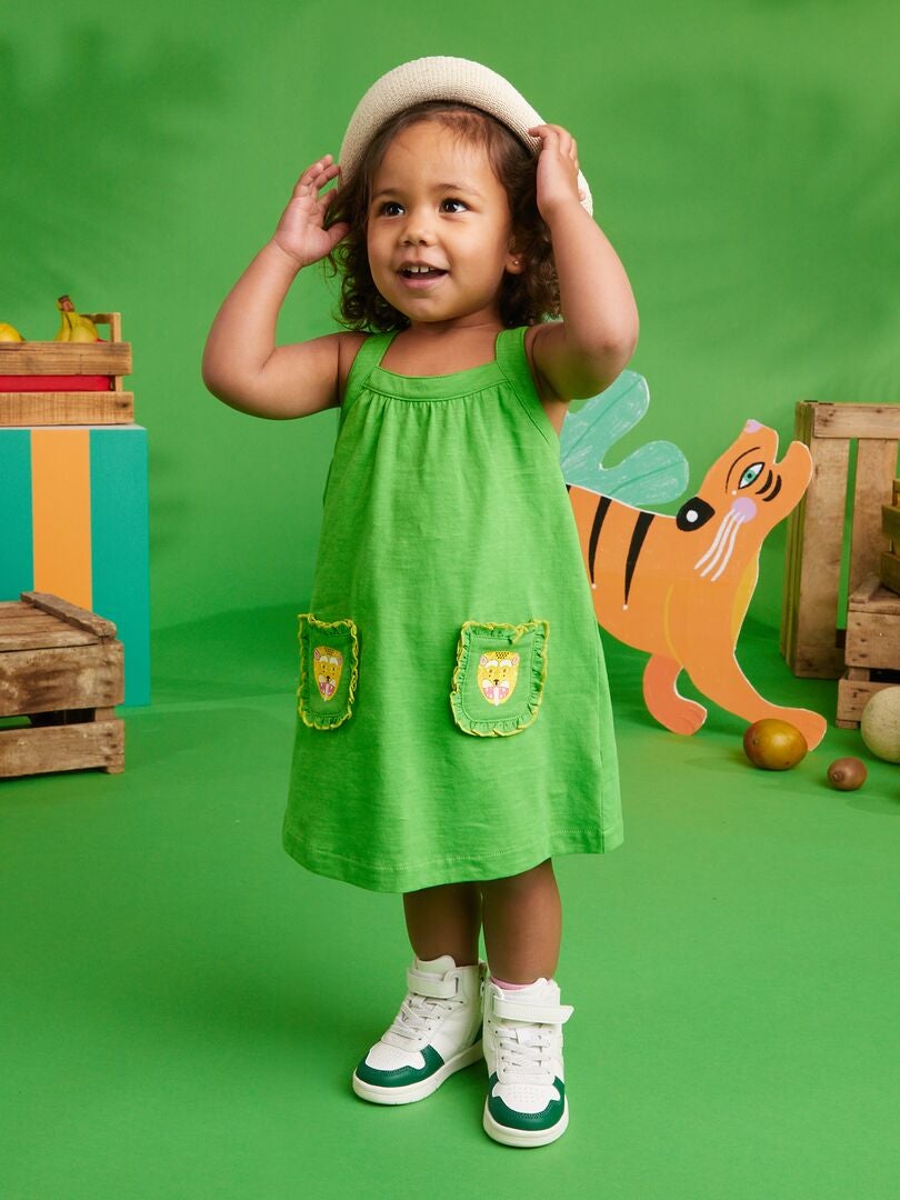 Robe à poches X Ariane Butto - Vert - Kiabi - 7.00€ Robe à poches X Ariane Butto - Vert - Kiabi - 7.00€