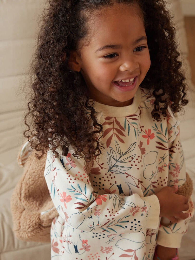 Robe bébé en molleton Rosa - Ecru - Kiabi - 11.39€