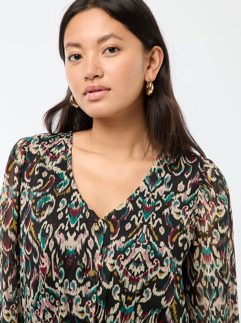 Robe courte en voile 'JDY' - Rouge - Femme - 35.00€ - Kiabi