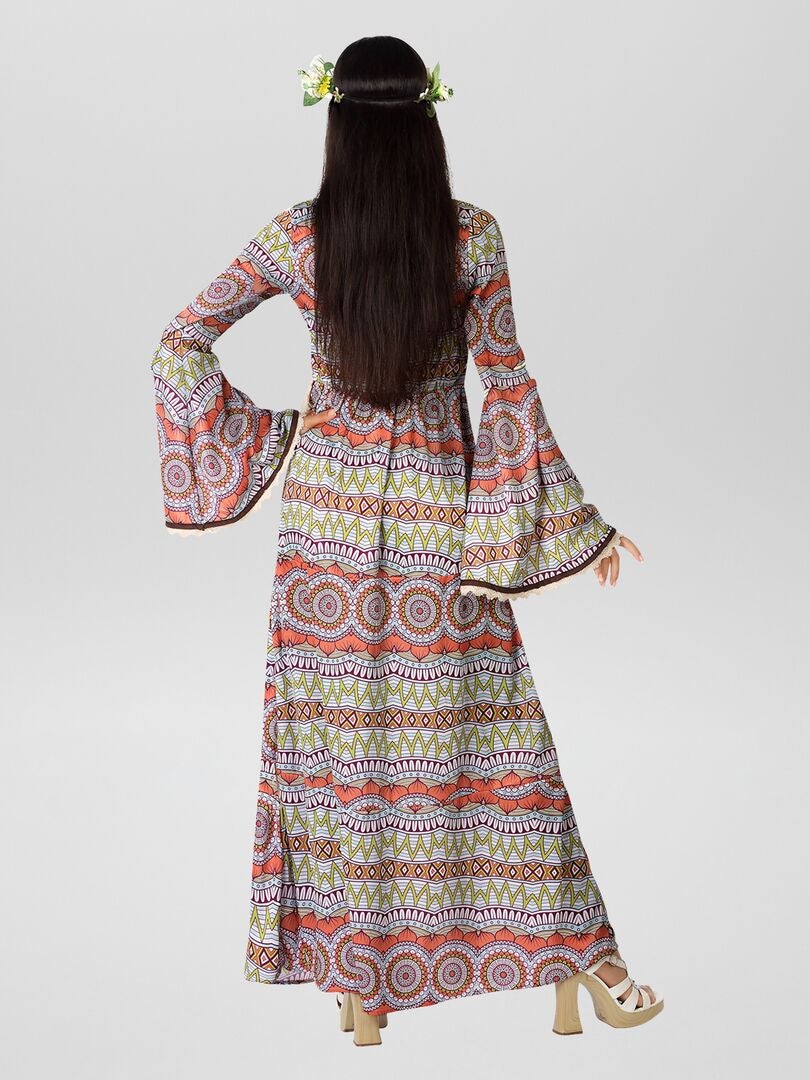 Robe de déguisement 'Hippie' - Blanc - Kiabi - 22.00€