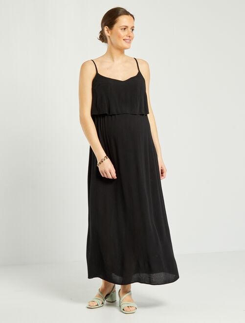 Robe longue fines bretelles