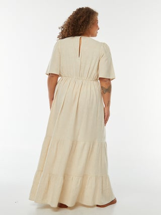 Robe Beige Femme - Tendances Mode à Petits Prix - Kiabi
