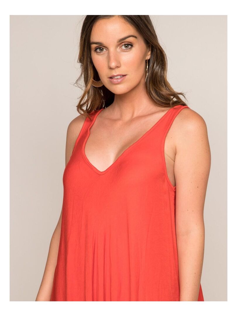 Robe longue INDUS - Rouge - Kiabi - nu€