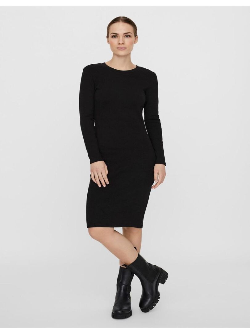 Robe longue Vero Moda - Noir Noir - Kiabi - 14.99€