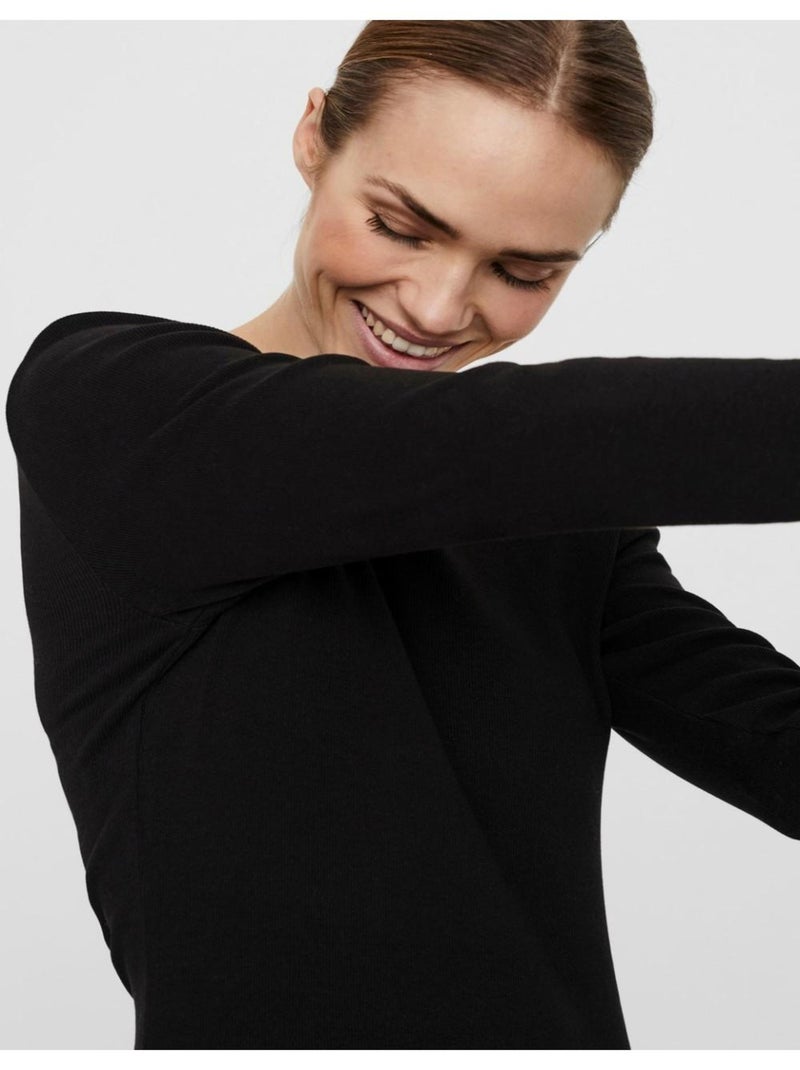 Robe longue Vero Moda - Noir Noir - Femme - 14.99€ - Kiabi