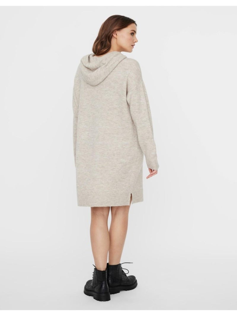 Robe pull Vero Moda - Beige - Kiabi - nu€