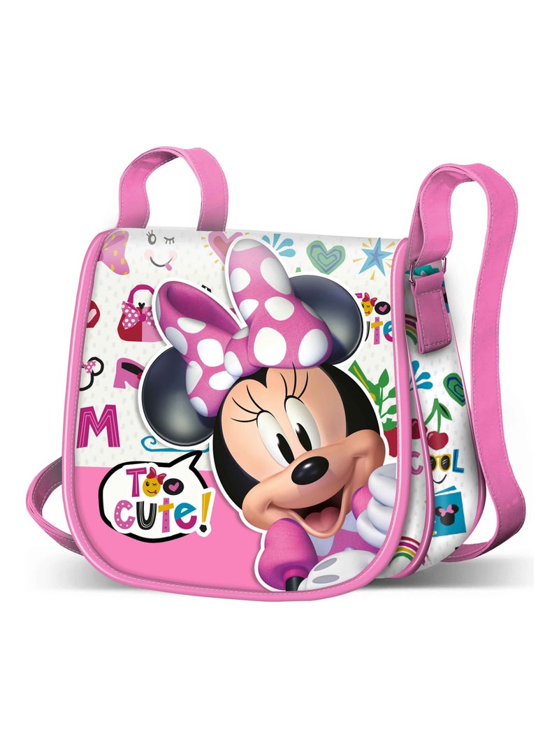 Sac à Bandoulière Muffin Mini - Disney Minnie Mouse Too Cute - Rose ...