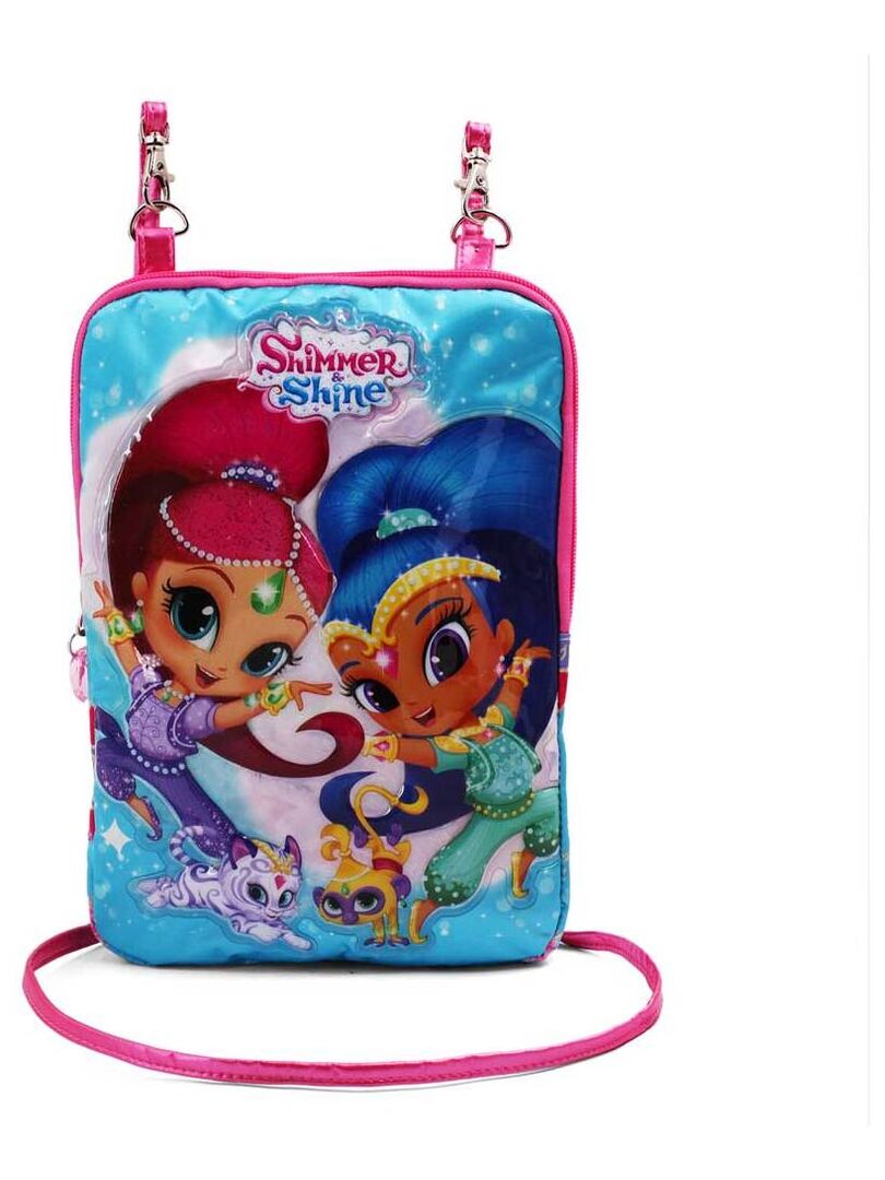 Sac à Bandoulière Tablette - Shimmer et Shine Dancing - Bleu turquoise ...