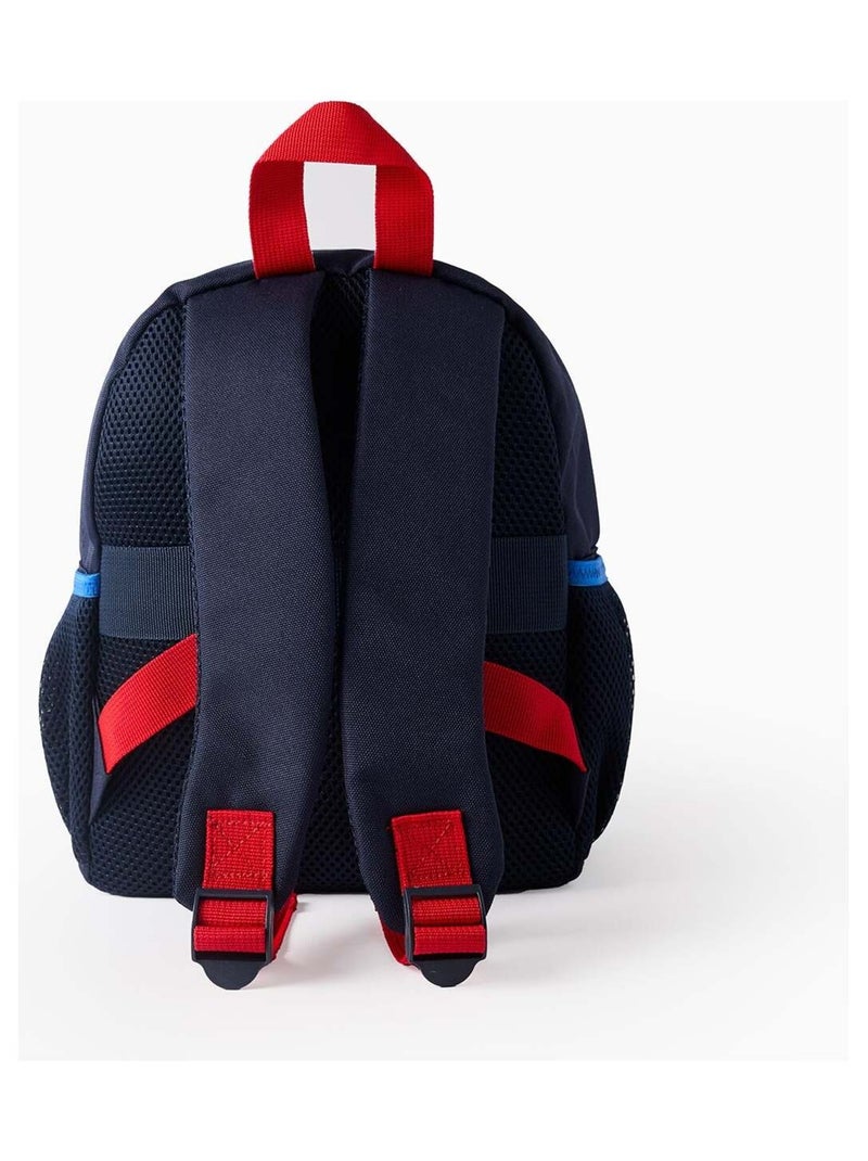 Sac à Dos avec Côtés en Filet Spiderman - Bleu foncé - Kiabi - 29.99€
