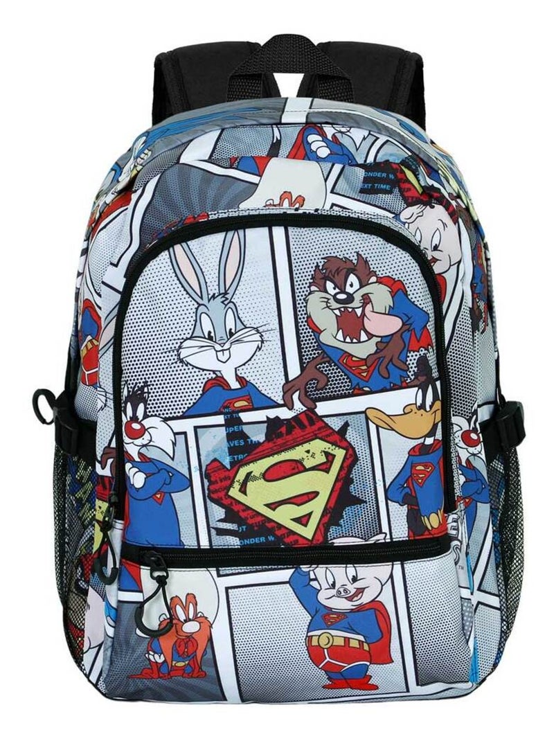 Sac à dos Fight FAN 2.0 - Looney Tunes Super Tunes - Gris - Taille ...