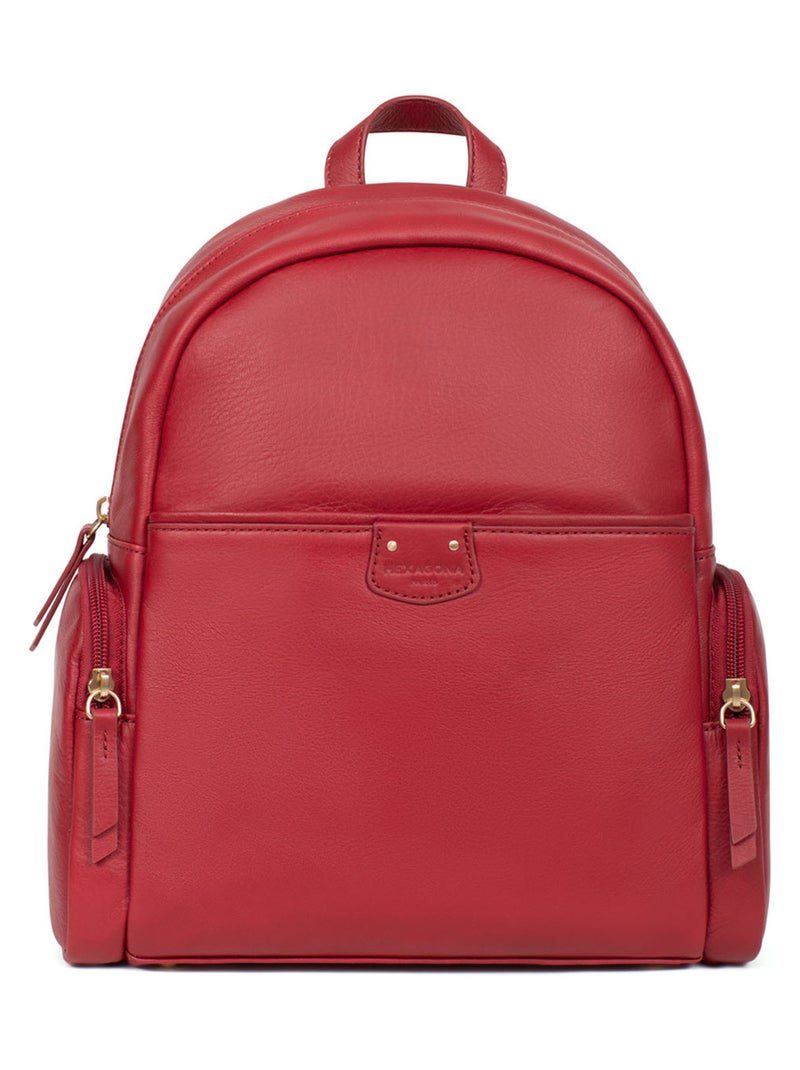 Sac à dos Tablette Cuir PRALINE - Rouge carmin - Femme - 0.00€ - Kiabi