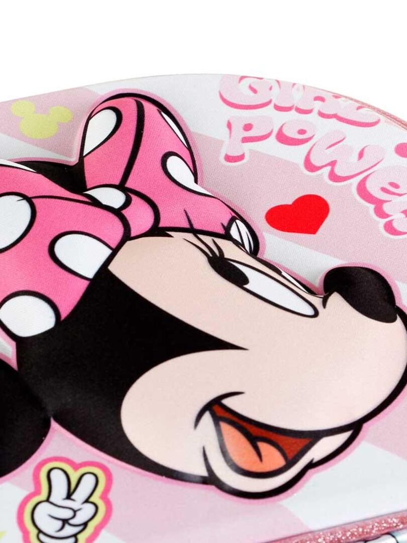 Sac à Goûter 3D - Minnie Mouse Power - Rose - Kiabi - 20.00€