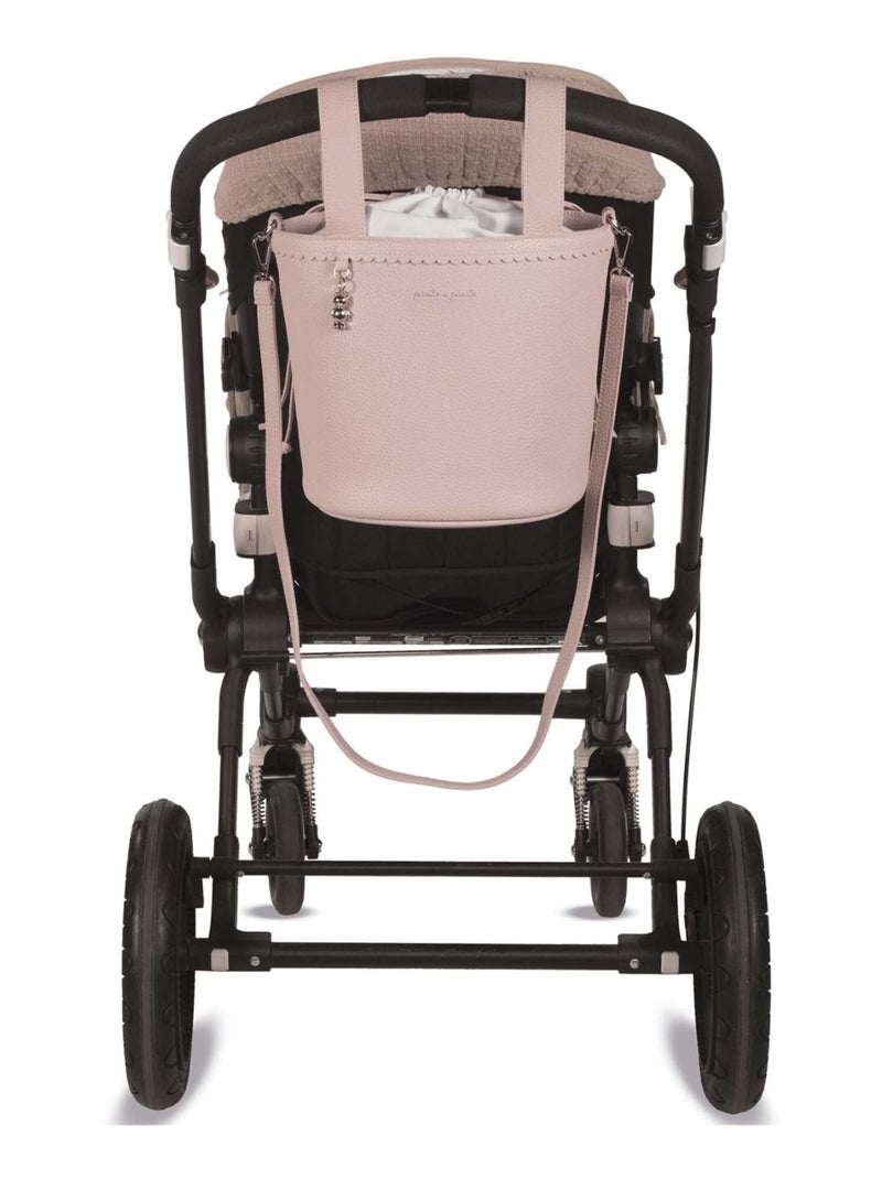 Sac à langer sac poussette bucket Icon Pasito a pasito - Rose - Enfant ...