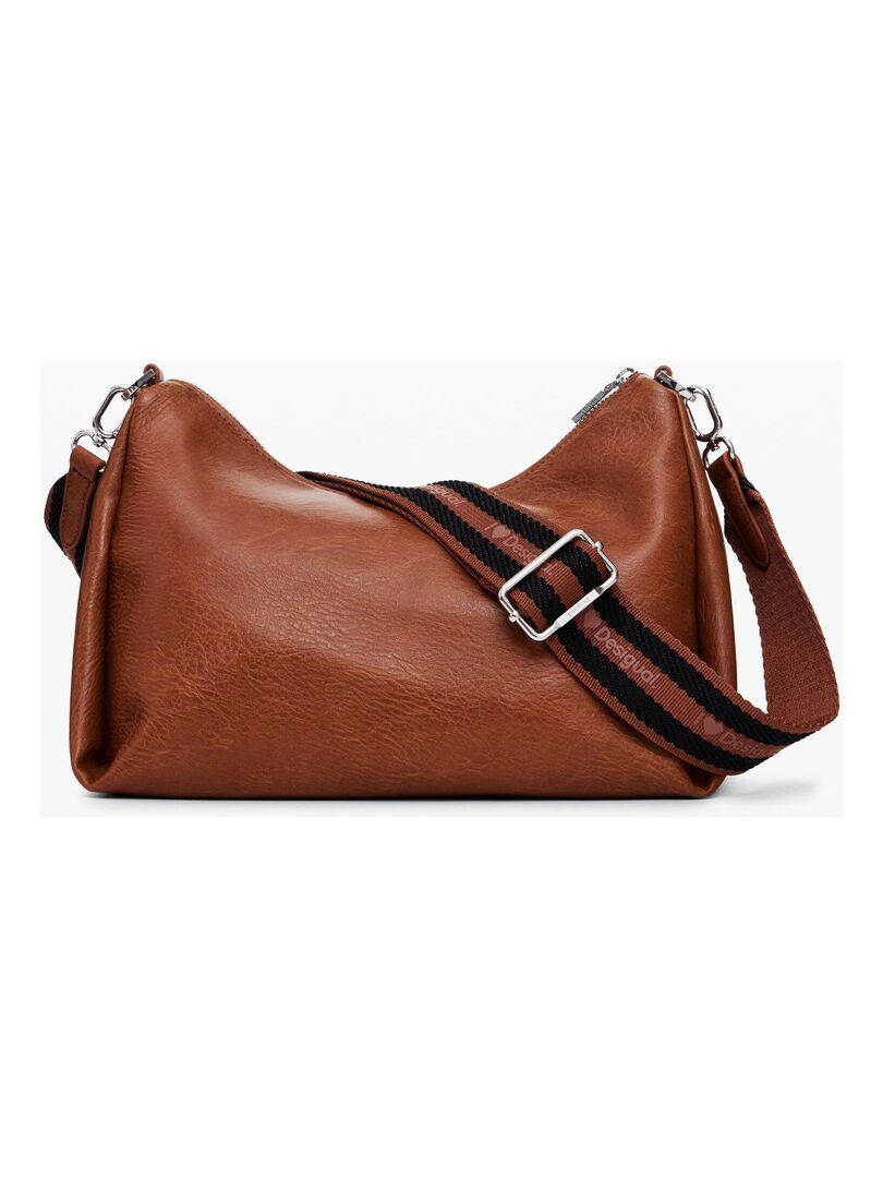 Sac à Main Desigual Half Logo Mayari Maxi Cont - Marron - Kiabi - 61.56€