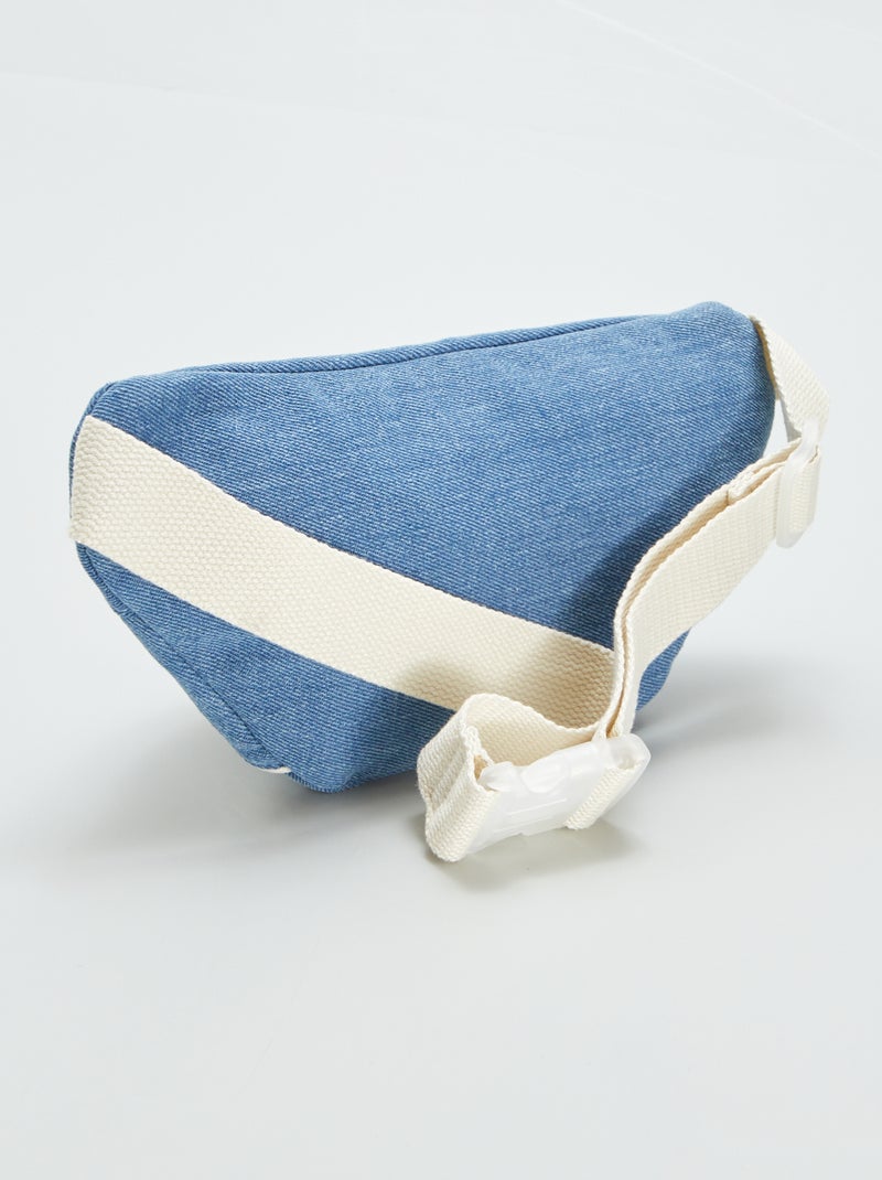 Sac banane en jean - Bleu - Kiabi - 3.00€
