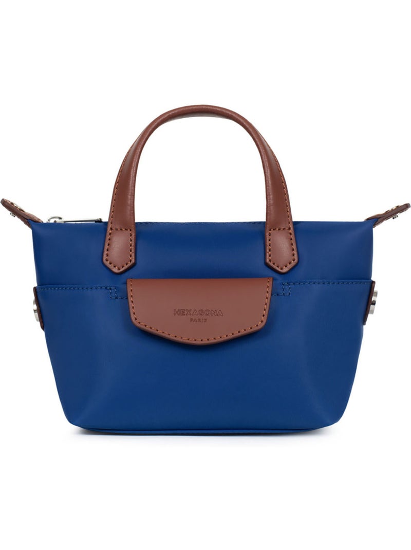 Sac cabas porté main Mini POP - Bleu azur - 39.00€ - Kiabi