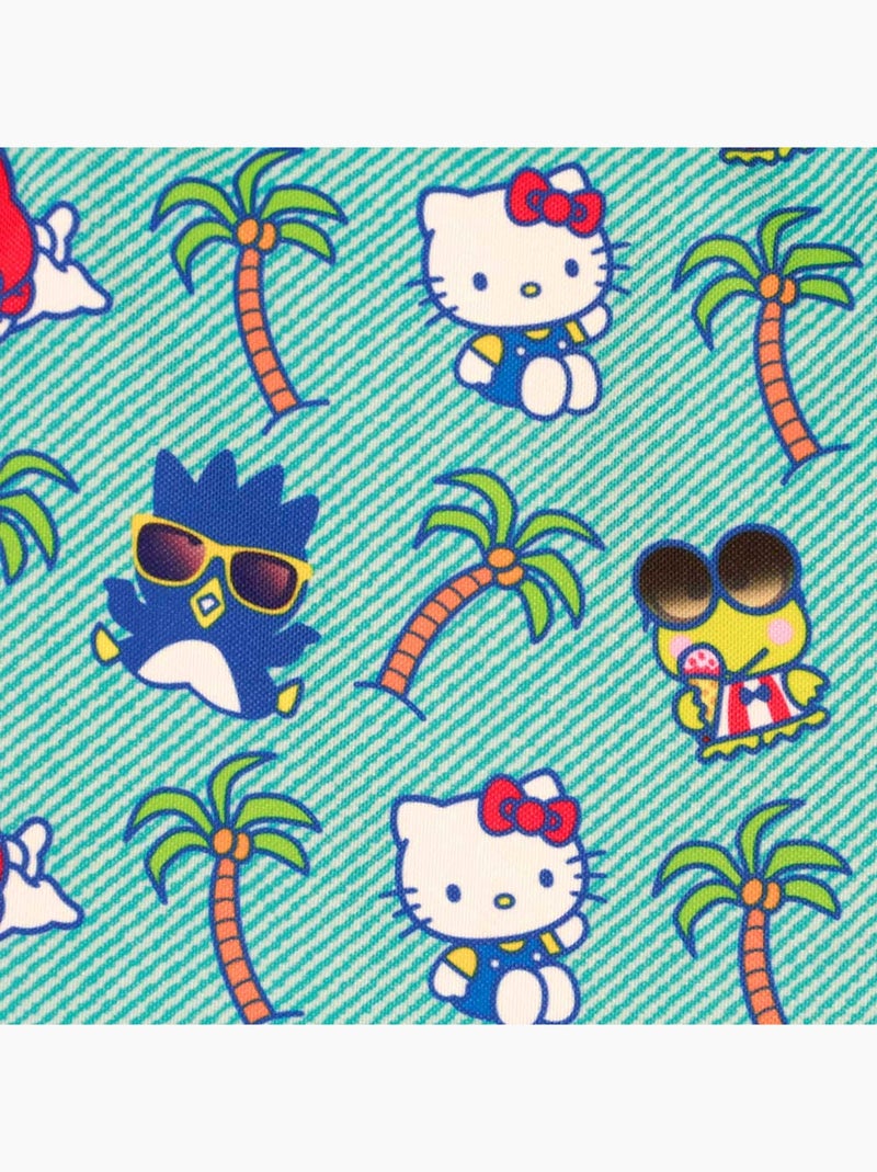 Sac de Plage Soleil - Hello Kitty Palms - Bleu turquoise - Kiabi - 17.10€