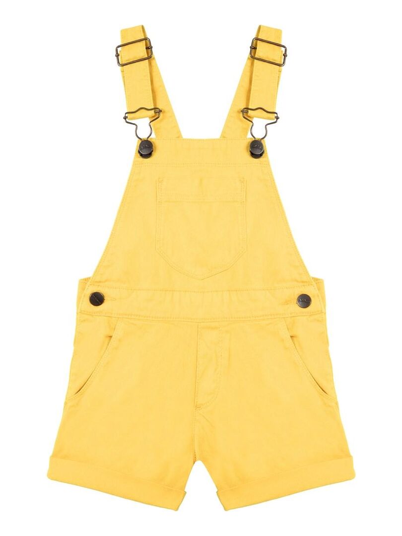 Salopette courte 'Miniman' - Jaune - Kiabi - nu€