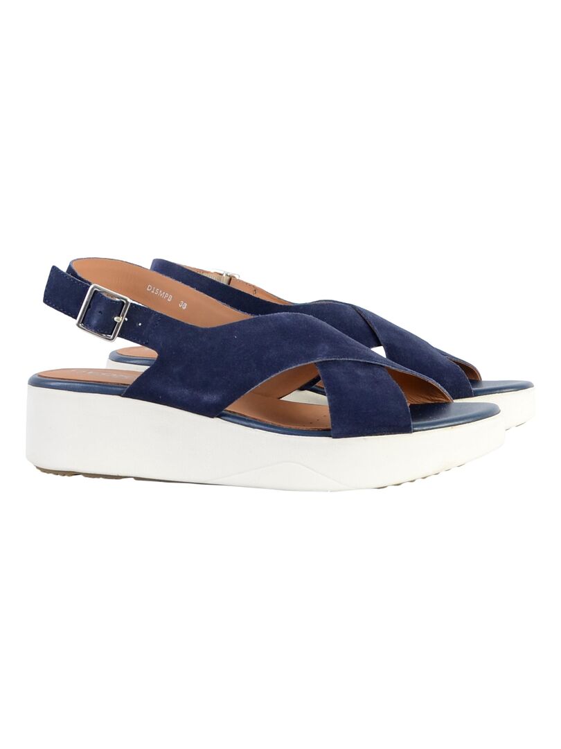 Sandale à Bride Geox Laudara - Bleu - Kiabi - 76.93€
