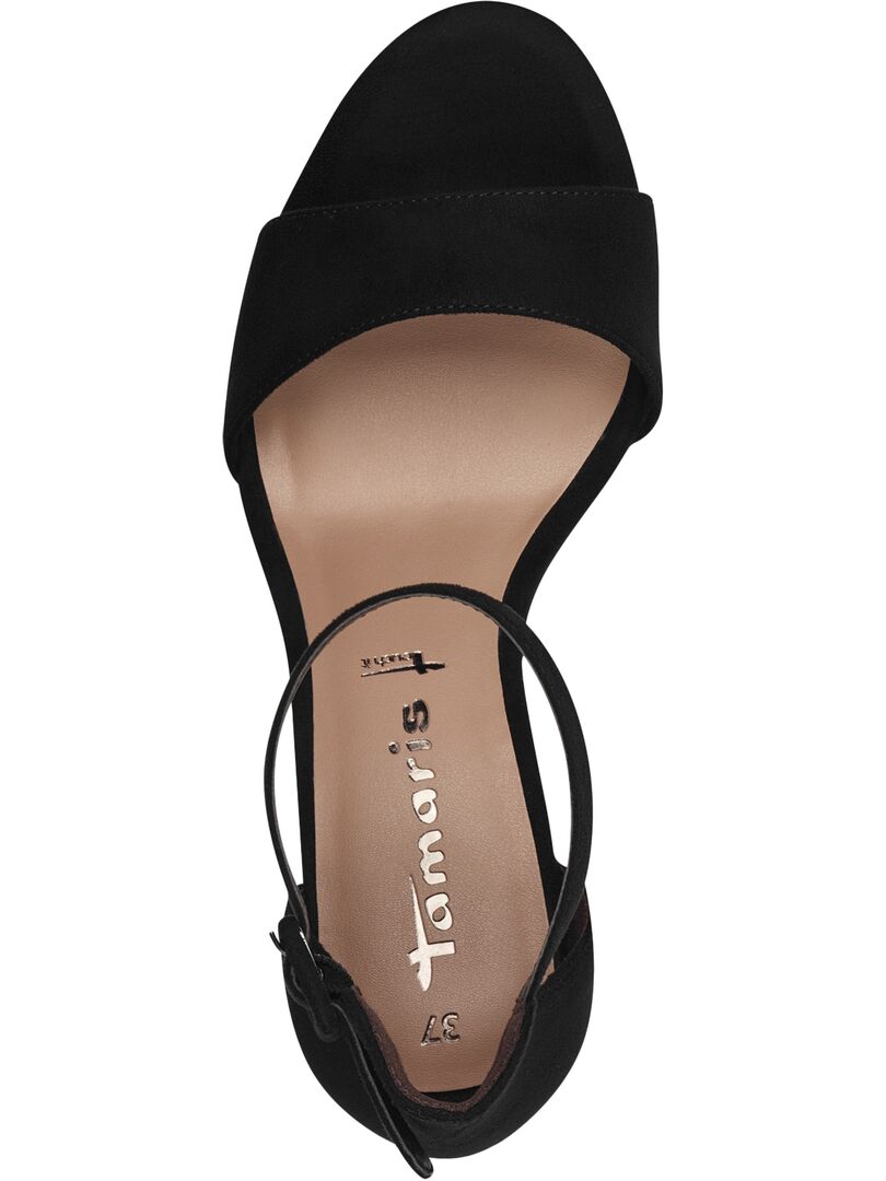 Sandale à Bride Talon Tamaris - Noir - Kiabi - 59.95€