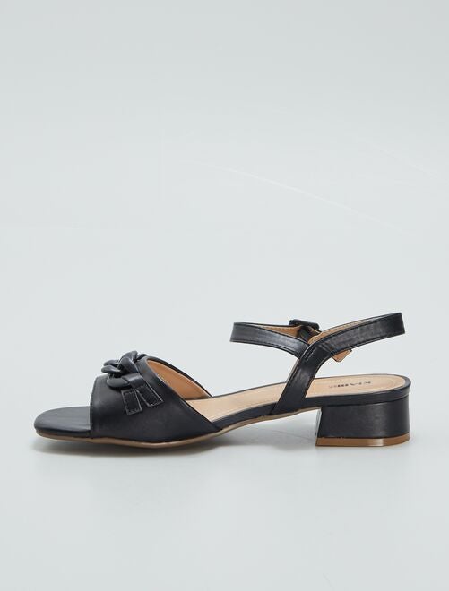 Sandales à talon femme : découvrez nos modèles - Kiabi