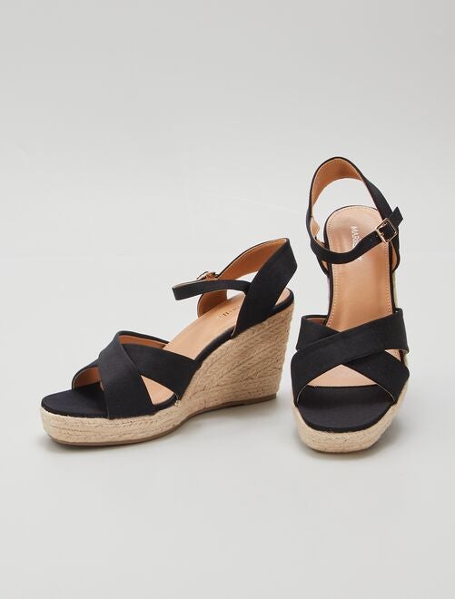Sandales talon compense