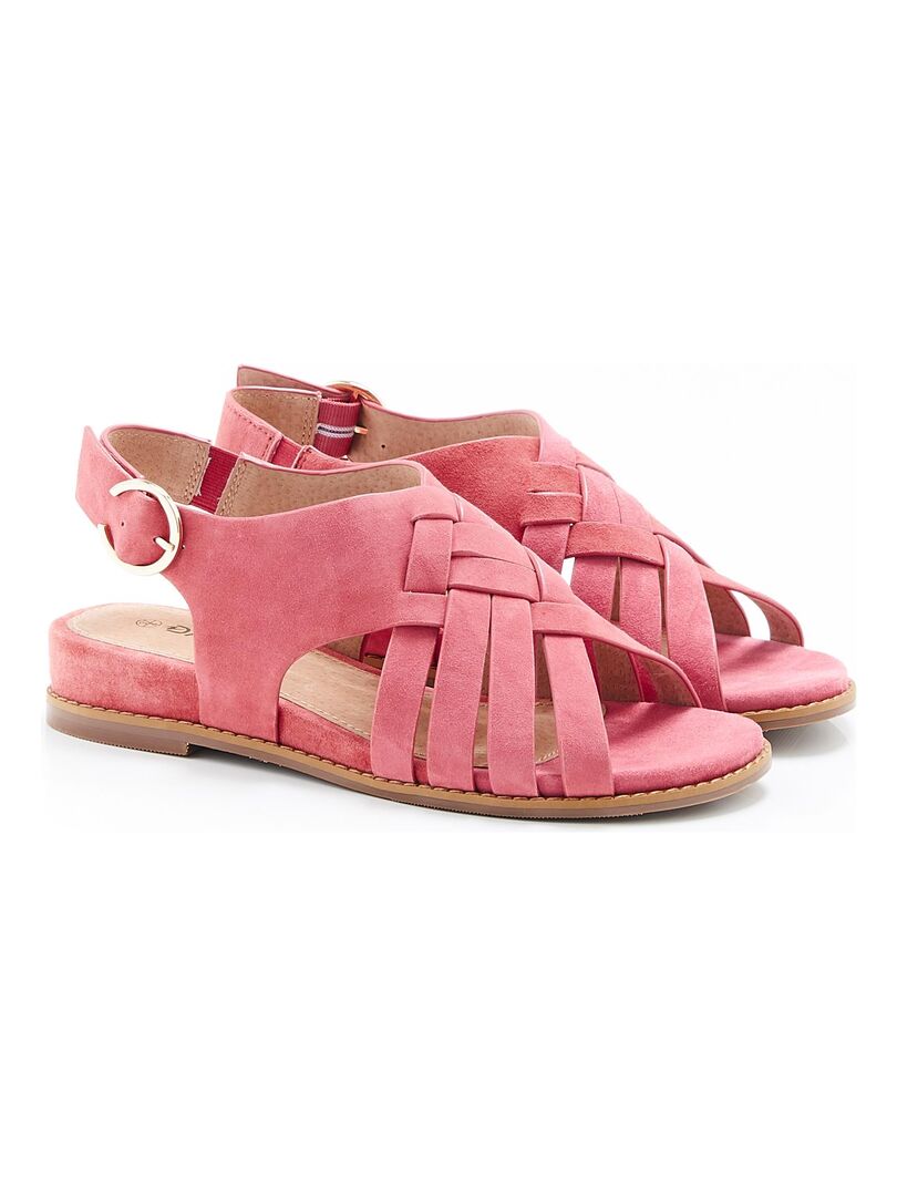 Sandales multibrides croisées - Damart - Rose - Kiabi - 79.99€