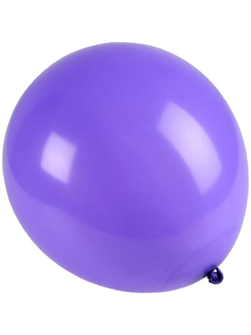Set de 10 ballons gonflables - Violet - Kiabi - 1.70€