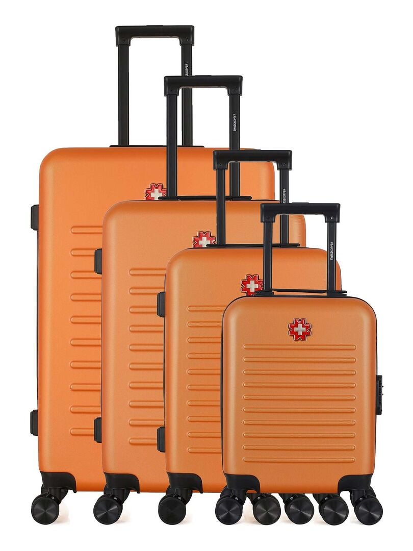 Set de 4 Valises Rigides Grand Format, Taille Moyenne, Valise Cabine et ...