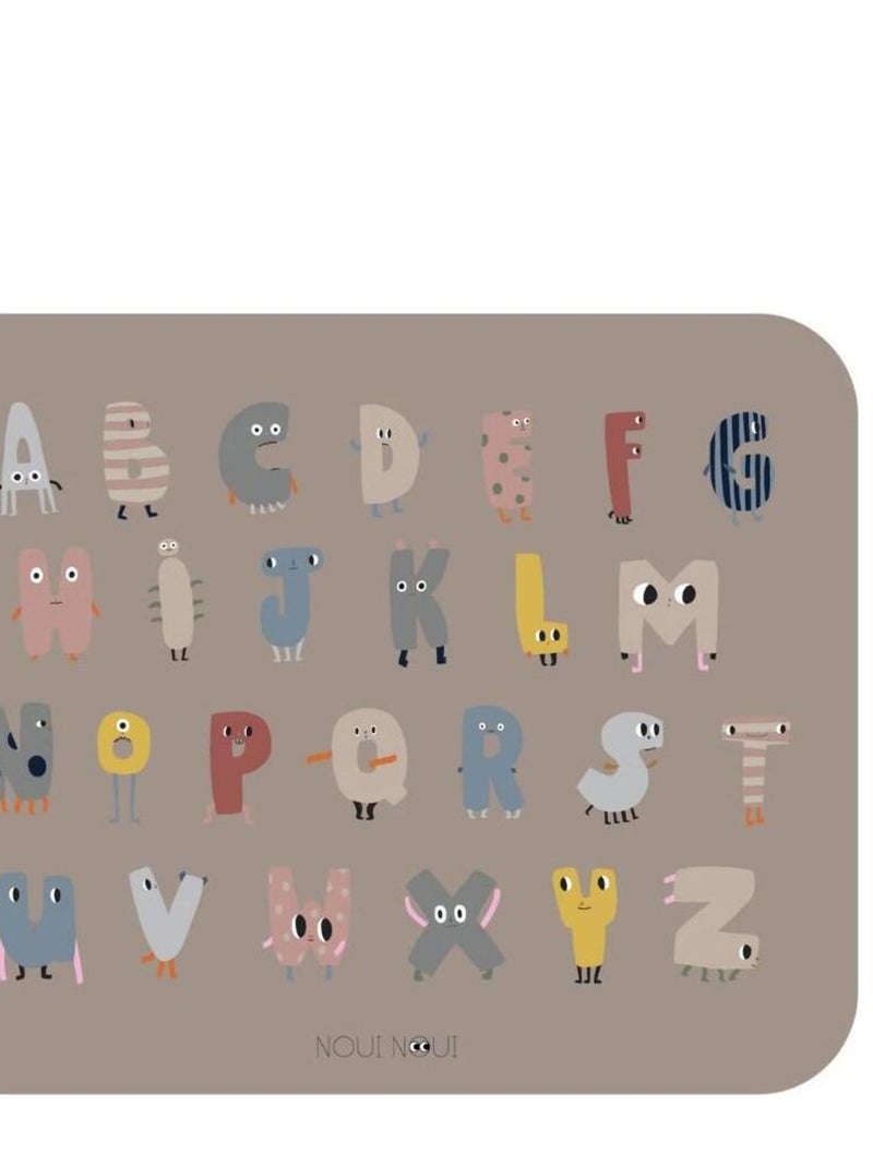 Set de table enfant XL ABC ENG - Multicolore - 0.00€ - Kiabi