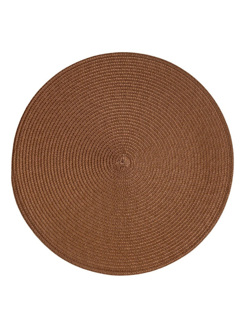 Set de table tresse rond camel - Camel - 0.00€ - Kiabi