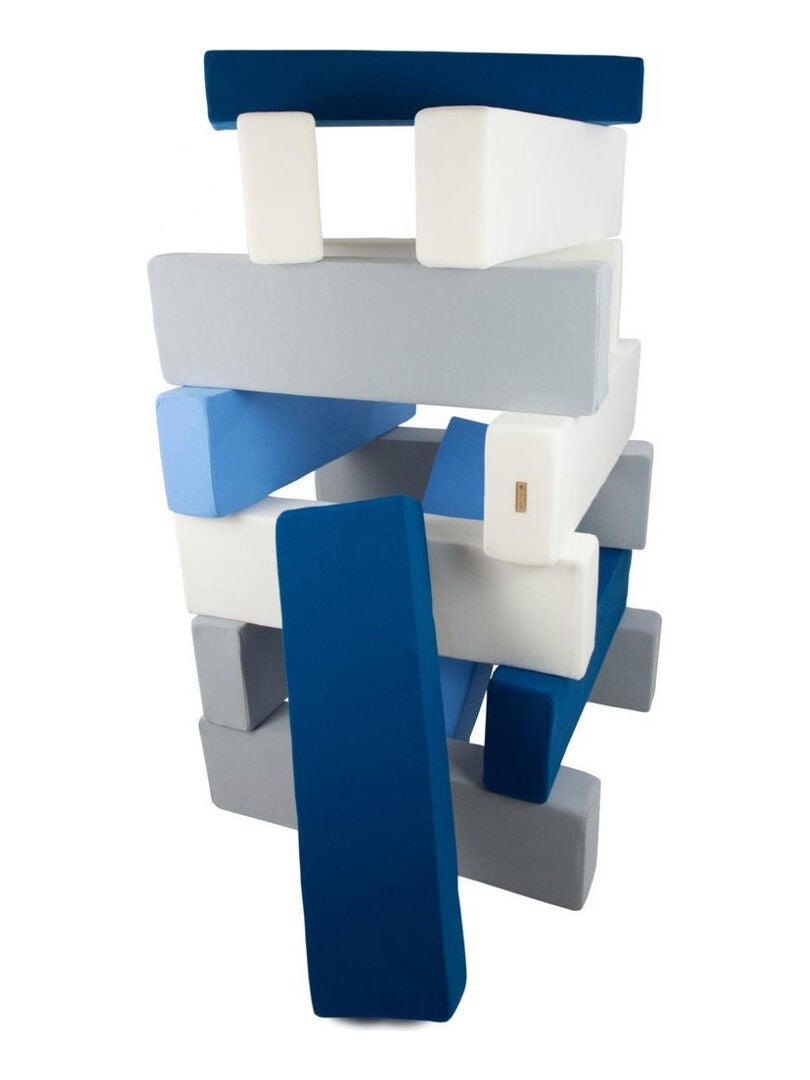Set Jenga est compose de 15 grands blocs en mousse multicolor - N/A ...
