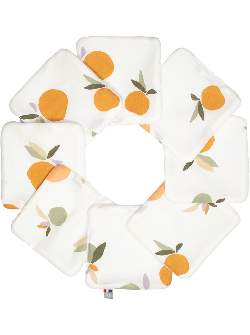 SEVIRA KIDS | Lingettes bébé lavables 8 pièces Clem - Blanc - Bébé - 27 ...