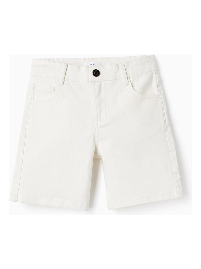 Short blancs pour garçon PICASSO - Blanc - Garçon - 0.00€ - Kiabi