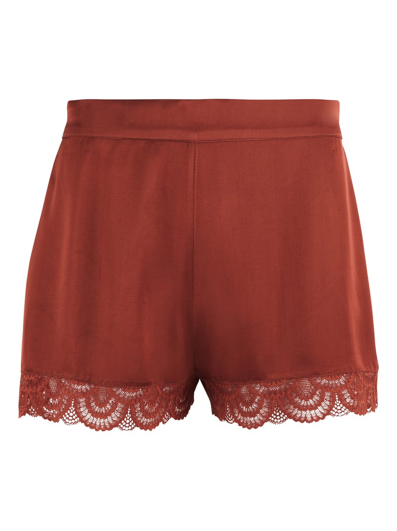 Short Charming Sans Complexe - Rouge Marsala - Femme - 0.00€ - Kiabi