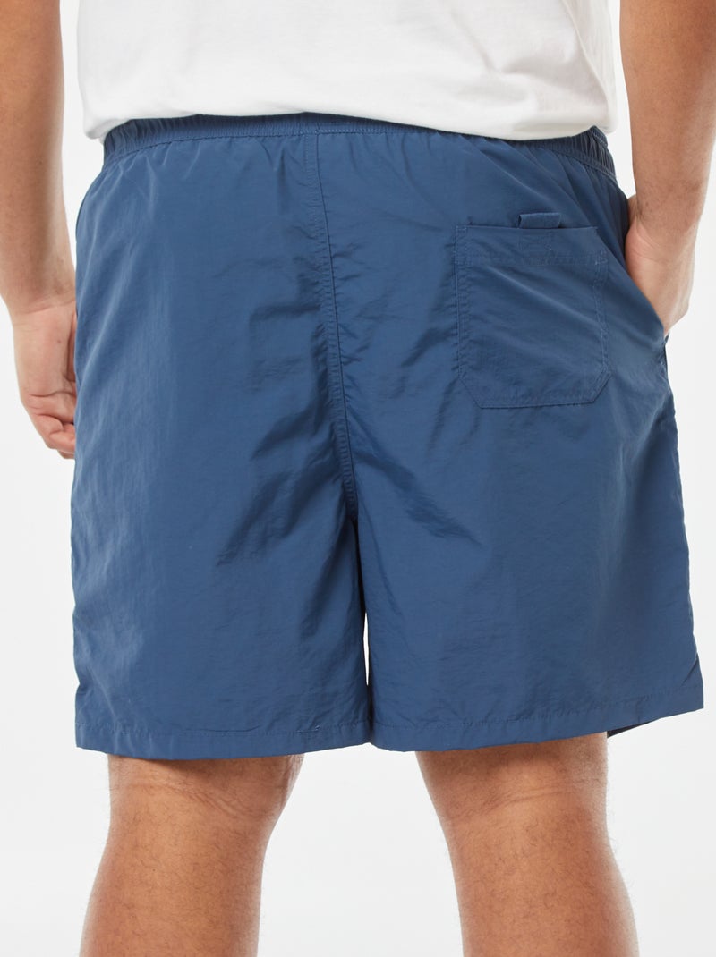 Short de bain rayé avec poches - BLEU - Grandes tailles - Homme - 12.60 ...