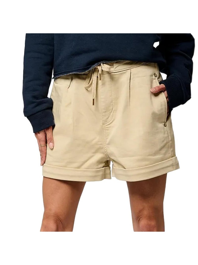 Short Femme Kaporal LIWI - Beige - Femme - 23.99€ - Kiabi