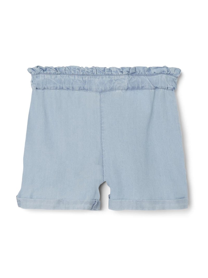 Short Fille Name It 13212130 - 10A - Bleu - 11.99€ - Kiabi