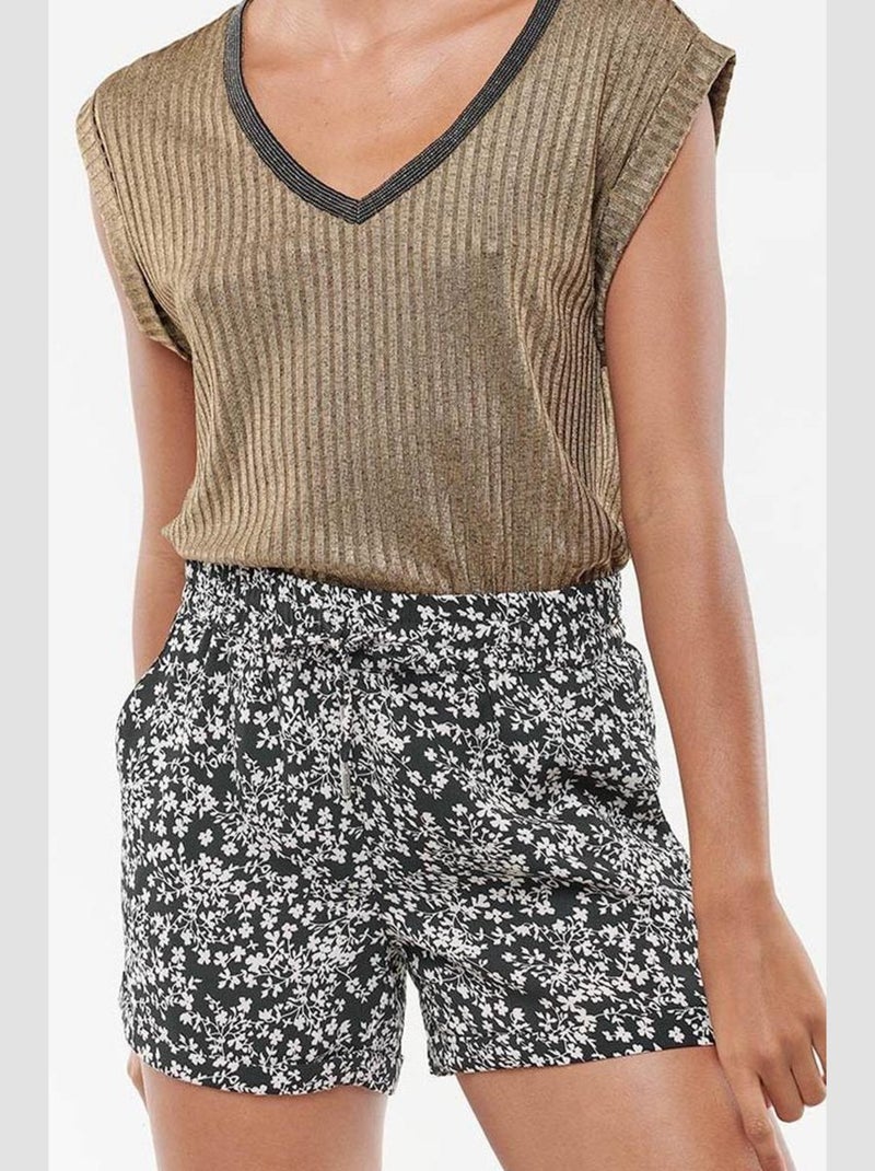 Short IRIS 'Le Temps Des Cerises' - Noir - Femme - 0.00€ - Kiabi