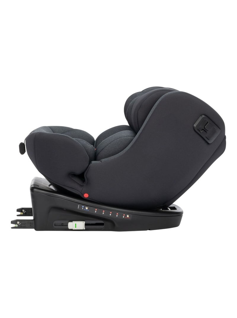 Siège auto naissance évolutif pivotant EvolveFix I-Size - Noir Noir ...