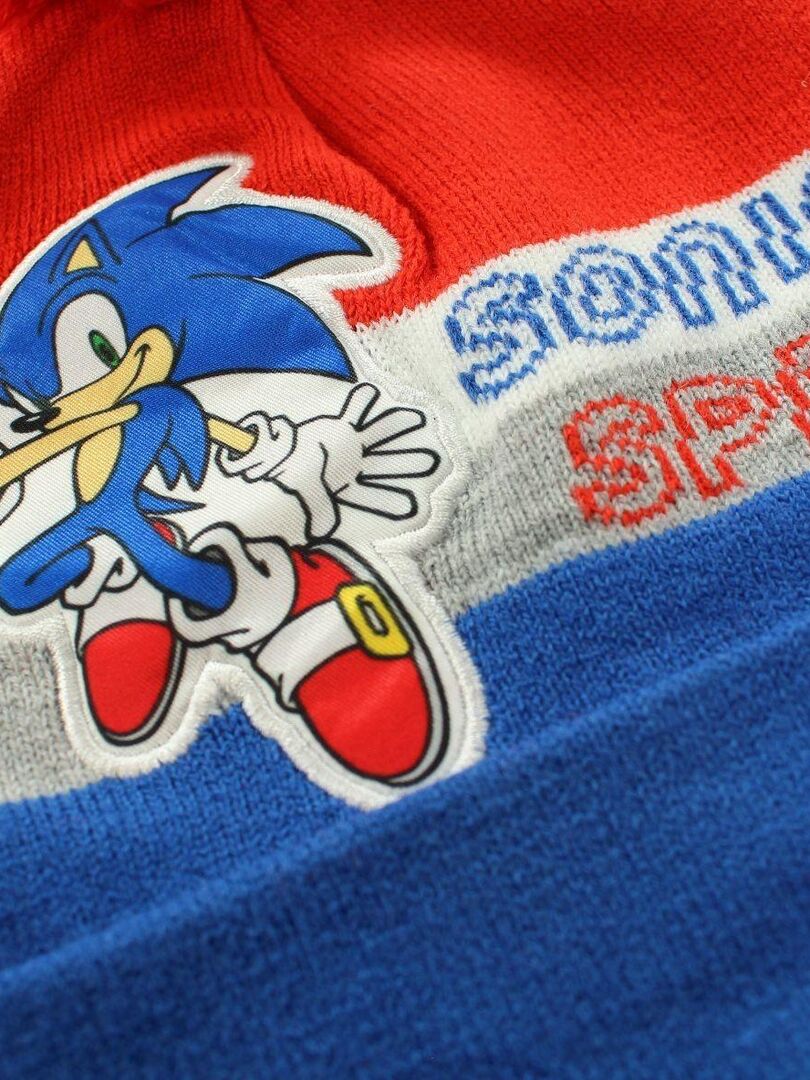 Sonic - Bonnet garçon imprimé Spiderman - Rouge - Kiabi - 8.90€