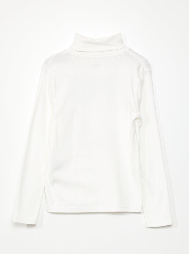 Sous-pull avec imprimé - Blanc - 5.00€ - Kiabi